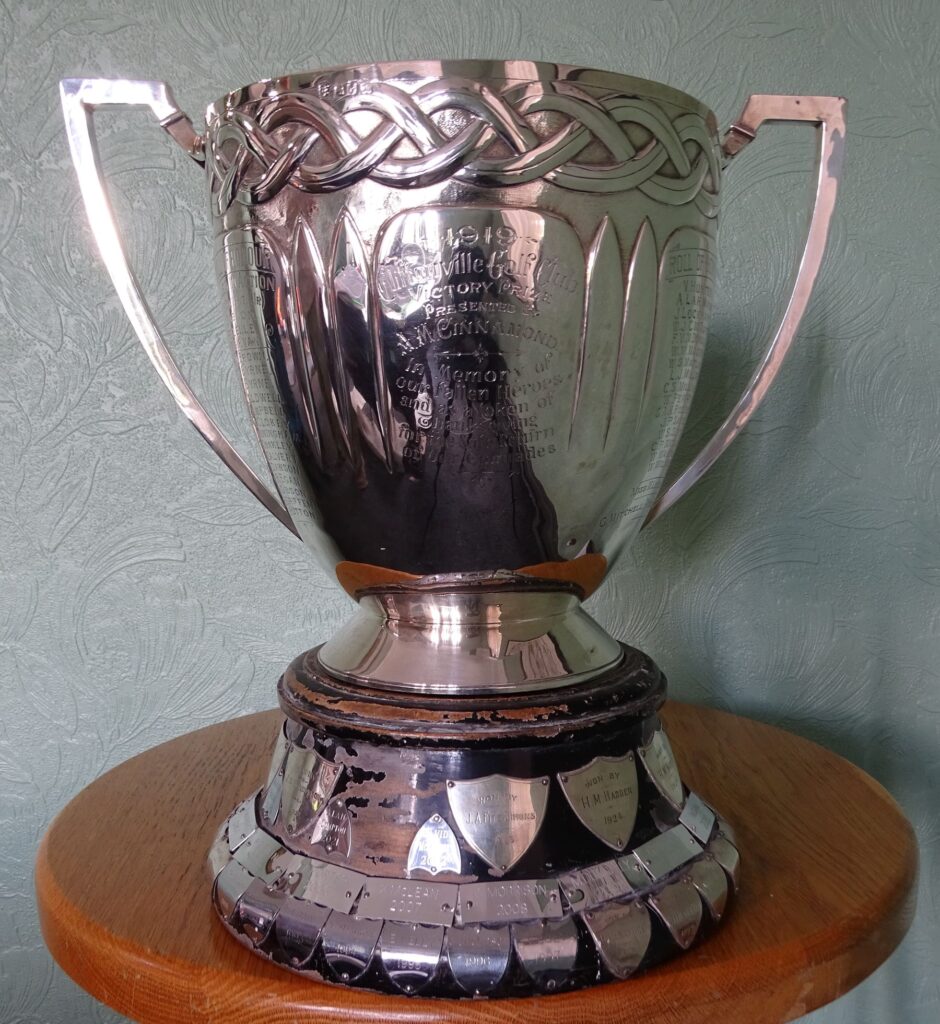 Cliftonville Golf Club - Victory Prize - History Hub Ulster